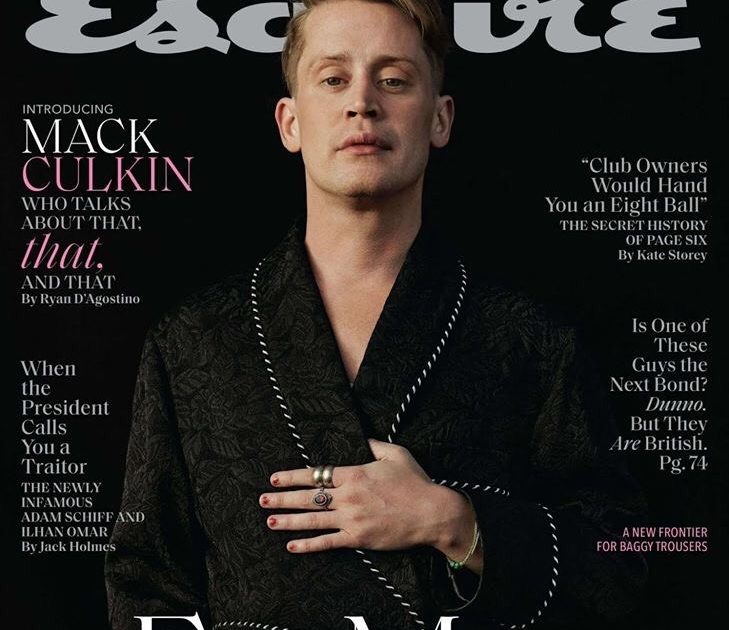 Macaulay Culkin กับบทสัมภาษณ์และแฟชั่นสุดเอ็กซ์คลูซีฟ - Esquire - MenOption